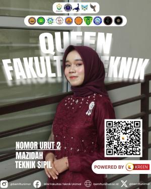 Mazidah - Queen Fakultas Teknik 2024 Universitas Malikussaleh | Kreen | Seamless Ticketing ...